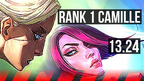 Camille Vs Fiora Top Rank Camille Legendary Rank
