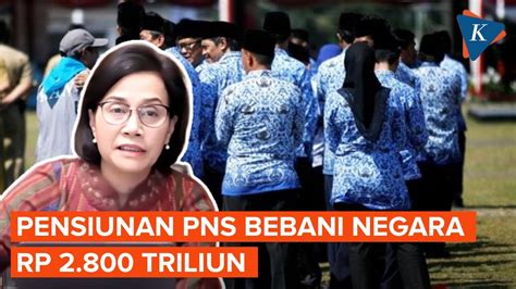 Sri Mulyani Minta Pembayaran Pensiunan PNS Diubah Agar Tak Bebani APBN