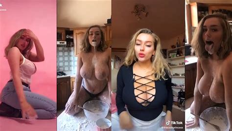 Thecashprincess Aka Avalon Hope Split Screen Naked Tiktok Thots