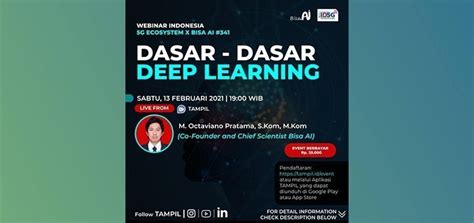Dasar Dasar Deep Learning