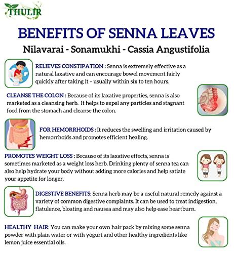 THULIR Nilavarai Powder 50 Gms Senna Leaf Sonamukhi Leaves