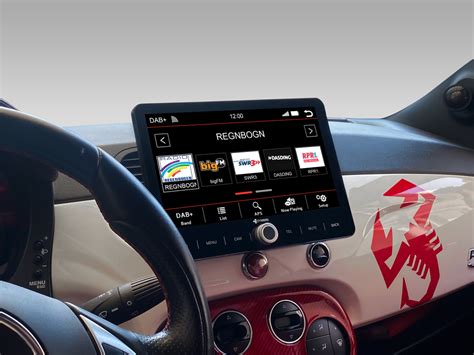 10 1 Zoll Android Navigationssystem D9 FT500 Premium für Fiat 500 2007