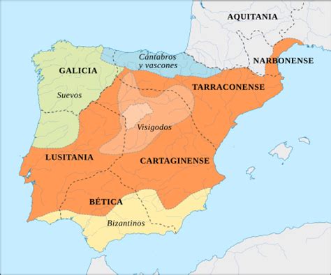 Invasiones germánicas en la península ibérica Wikipedia la