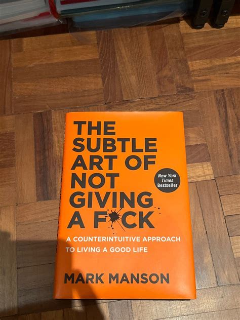 The Subtle Art Of Not Giving A Fuck Hard Cover Hobbies Toys Books