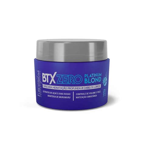 Botox Capilar Forever Liss BTX Zero Platinum Blond 160g