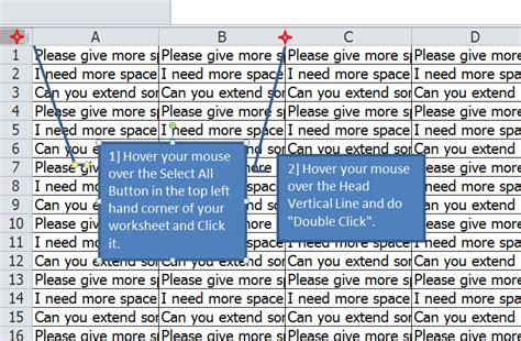 exceltip2day shortcut trick and solving methods excel trick expand excel column width fit to