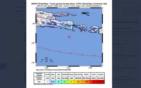 BMKG Bali Dan NTT Diguncang Gempa