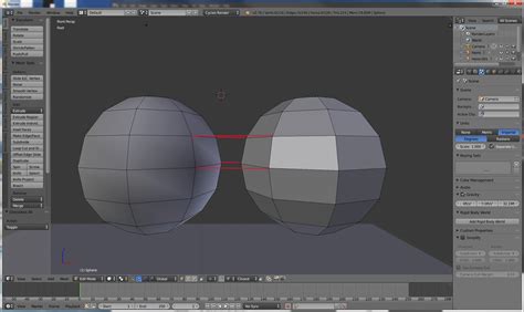 Élevé sans rapport terre en friche blender how to connect two objects