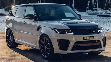 Range Rover Sport Svr Carbon Edition Au Fonds D Cran Et