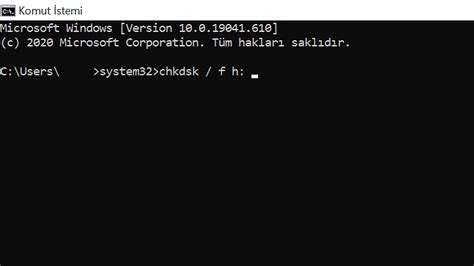Dosya veya Dizin Bozuk ve Okunamaz Durumda Hatası Çözümü Webtekno