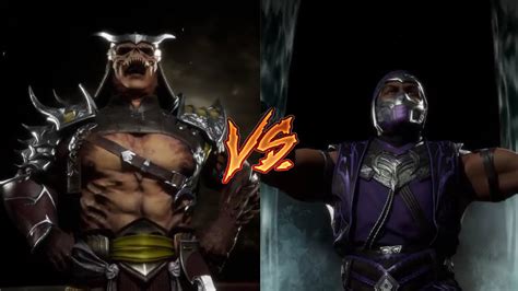 Mortal Kombat Shao Kahn Vs Rain Very Hard Youtube