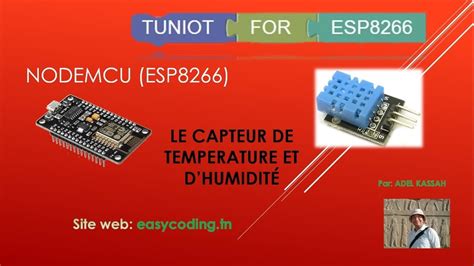 A Nodemcu Esp En Fran Ais Le Capteur De Temp Rature Et D