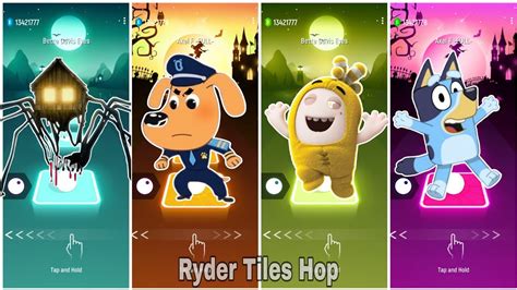Spider House Head Sheriff Labrador Oddbods Bubbles Bluey Bingo