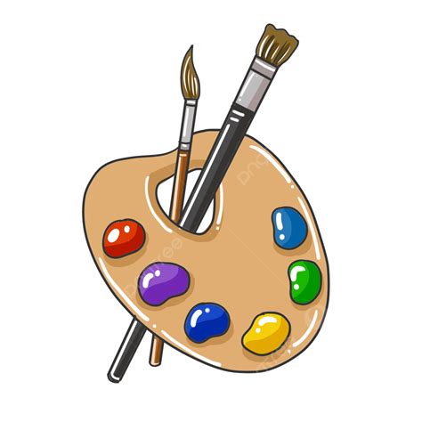 Gambar Elemen Palet Warna Gouache Karbon Yang Indah Asli Menyenangkan