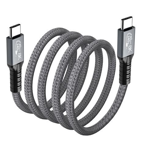 Epic Usb Data Cable Compatible For Thunderbolt Type C Double