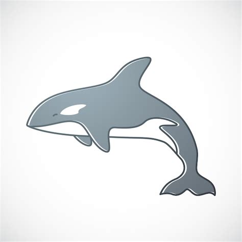 Premium Vector Orca Whale Emblem Template