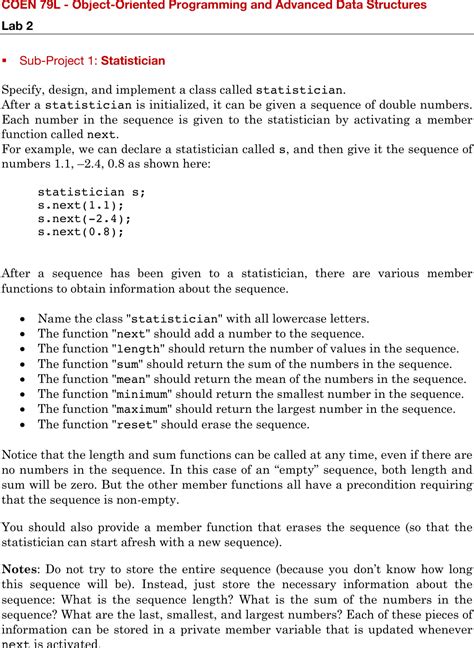 object oriented programming lab manual
