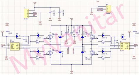 Pwm H Bridge Dc Motor Control Element Project