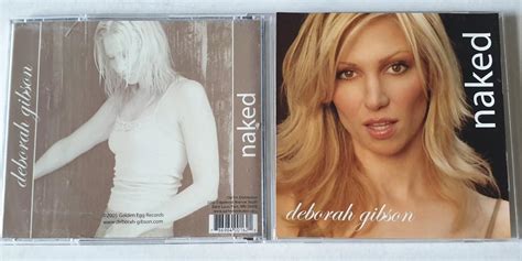 Debbie Gibson Naked 2005 Golden Eggs Records CD SINGLE Hobbies