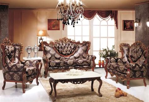 Victorian Living Room Furniture Set Cabinets Matttroy