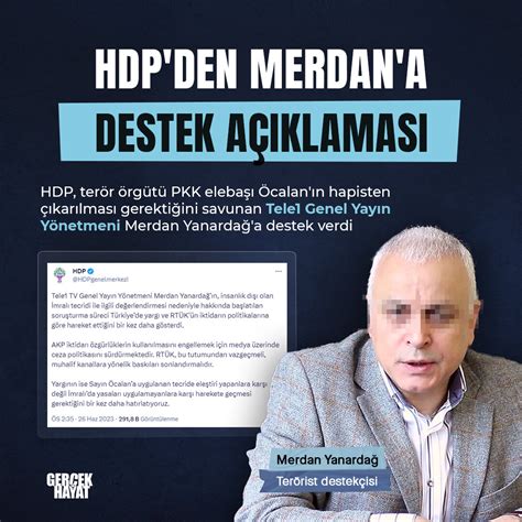 Merdan Yanardağ a HDP den destek