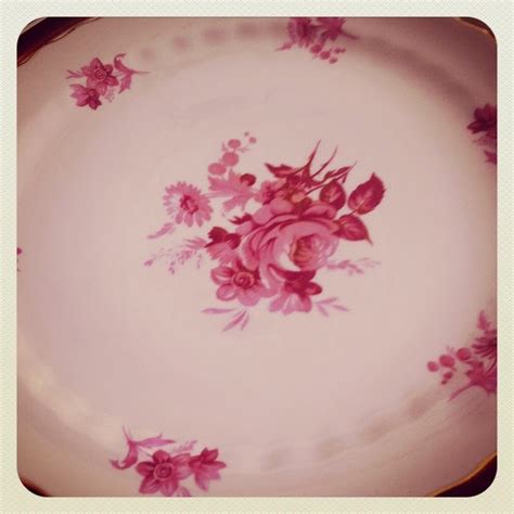 Aurélie Vintage blog Les jolies assiettes de grand mère