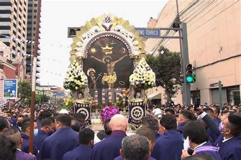 Procesión del Señor de los Milagros 2023 horario y ruta de su primer