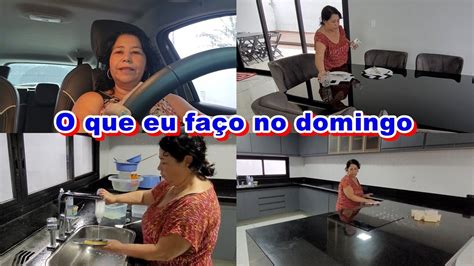 Rotina De Domingo Fui Para A Igreja Almo O Grava O Limpeza Na