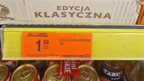 Biedronka przecenia kolejne piwo Wychodzi mniej niż 2 złote BOOP PL