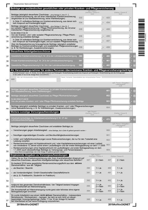 Lohnsteuererklärung Formular 2021 Elster