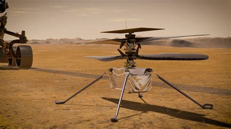 Mars Helicopter da NASA fará a primeira tentativa de vôo no domingo