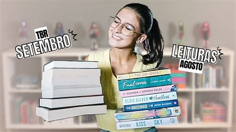 Leituras Agosto Tbr Setembro Youtube