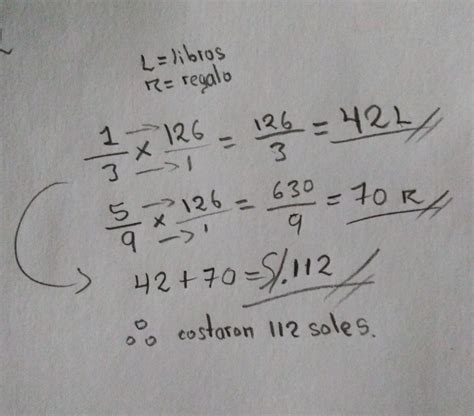 Maria Gasto 1 3 De Sus Ahorros En Libros Para La Escuela Y 5 9 De Sus