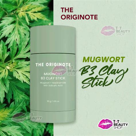 Jual The Originote Mugwort B Clay Stick Mask Masker Wajah Mugwort