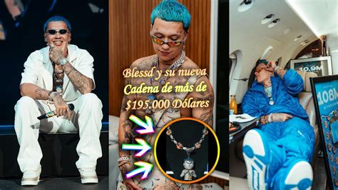 Blessd el bendito y su nueva cadena de más de 195 000 dólares