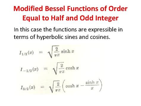 Bessels Equation And Bessel Functions The Differential Equation