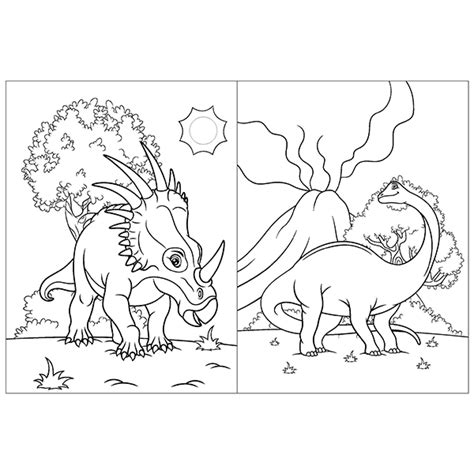 Livro De Colorir Dinossauros Blu Editora