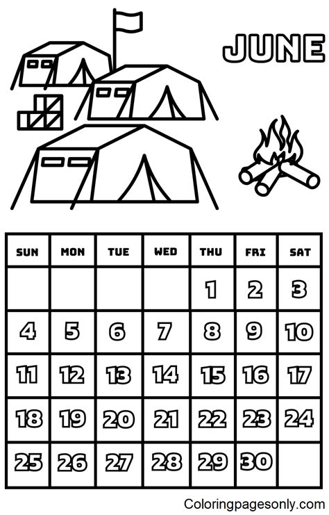 Calendario Noviembre Para Colorear Calendario Para Colorear The Best