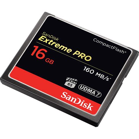 16 GB SanDisk Extreme Pro Compact Flash TypI 1066x Retail Compact