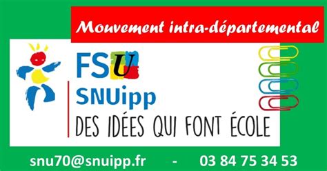 Mouvement Intra 2023 SNUipp FSU 70