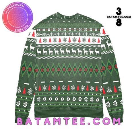 Merry Christmas Snot Face Drop Dead Fred Green Ugly Christmas Sweater