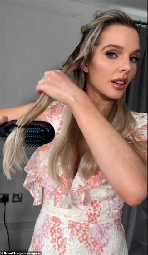 Helen Flanagan Continues To Show Off The Results Of Her Boob Job Hot