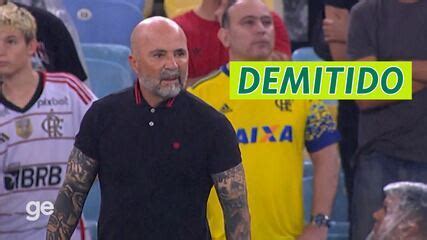 Jorge Sampaoli é demitido pelo Flamengo flamengo ge