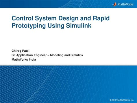 pdf control system design and rapid prototyping using simulink · pdf filesystem identification