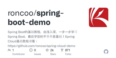 github roncoo spring boot demo spring boot的基础教程，由浅入深，一步一步学习spring boot，最后学到的不单单是基础！spring