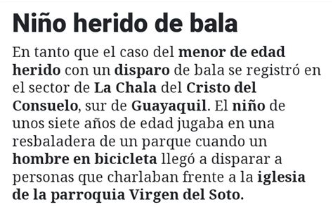 Joaqu N On Twitter Rt Carlosoporto Otro Ni O M S Herido Por