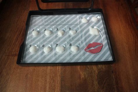 Mary Kay Party Tray Insertsstriped Kissgray By Leatherbylacy
