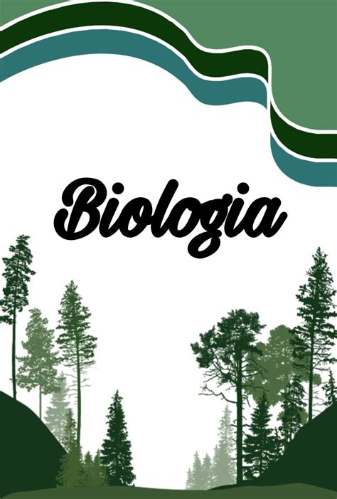 Capa De Biologia Capa De Caderno Personalizada Capas De Livros