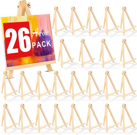 Amazon 26 Pack 9 Inch Wood Easels Easel Stand For Painting