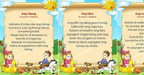 Mga Kwentong Pambata Maikling Kwento Pages Shopee Philippines The